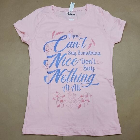 Disney | Shirts & Tops | Disneyif You Cant Say Something Nice Dont Say ...